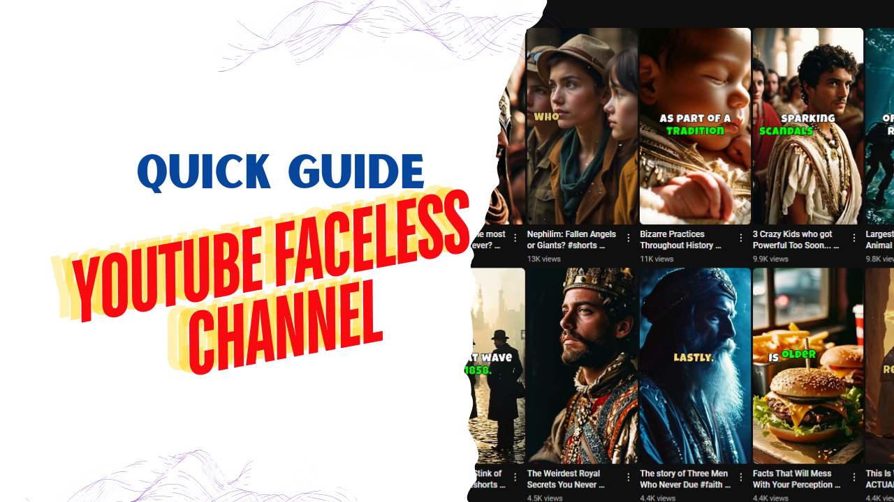12 Steps to Launching a Successful Faceless YouTube Channel Quick Guide ...